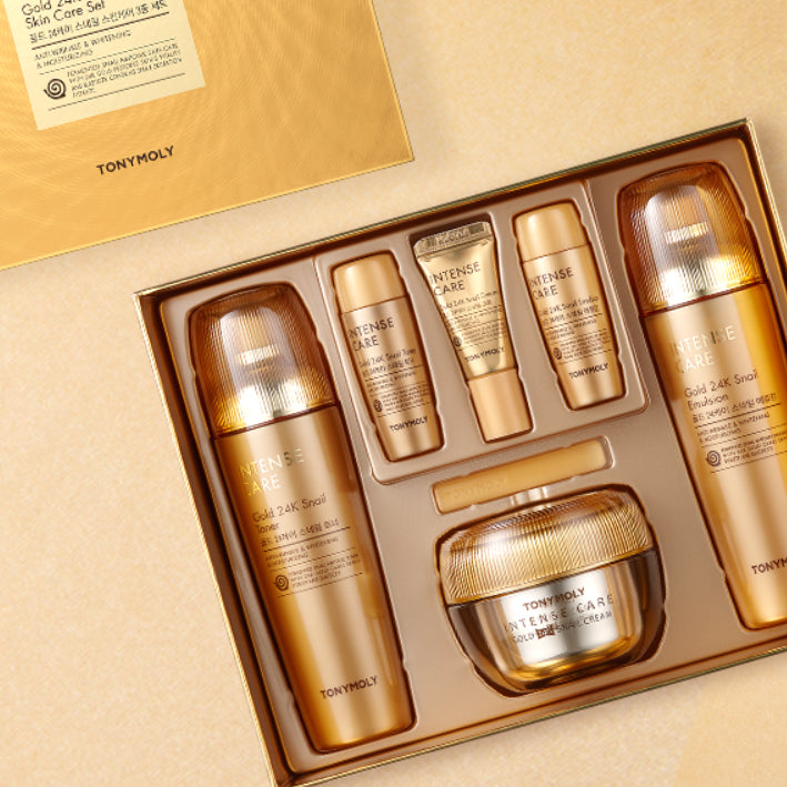 [SPECIAL] INTENSE CARE 24K GOLD SNAIL Skincare Triple SET – TONYMOLY Canada